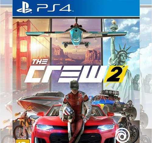 Игра The Crew 2 (PS4) б/у, Полностью Русский