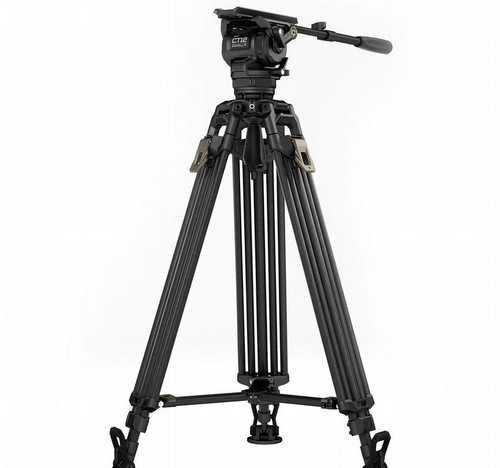 Штатив Tilta CT12 с головой Cine Fluid Head, до 12 кг, карбоновый