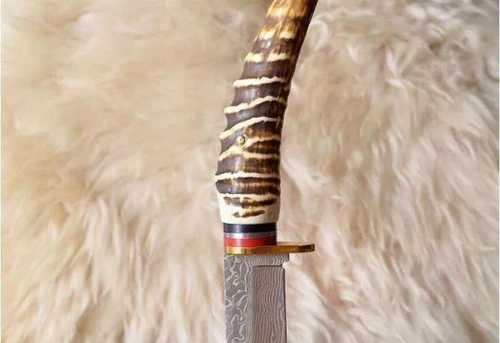 Нож туристический "Козий Рог", длина лезвия 10 см