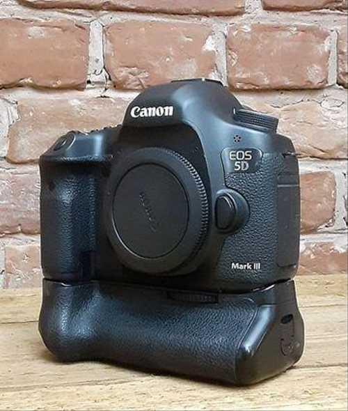 Canon 5D Mark III батблок Canon BG-E11 силик.чехол
