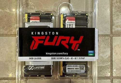 Kingston SO-dimm DDR5 2x32Gb 5600Mhz