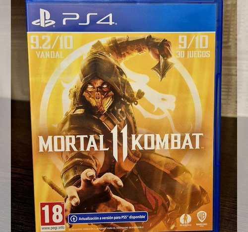 Mortal kombat 11 диск