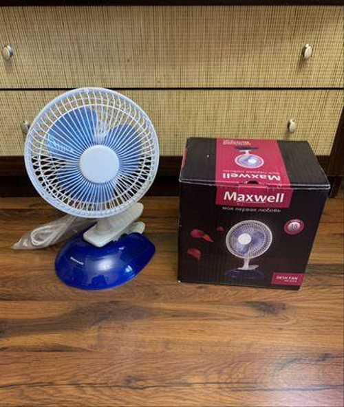Вентилятор настольный Maxwell