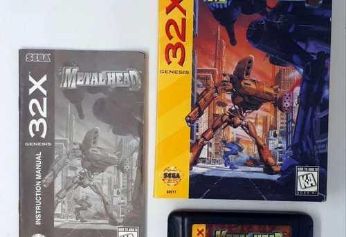 Картридж sega 32-x Metal head