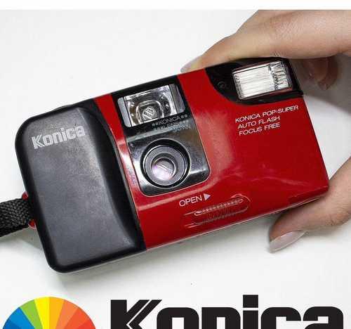 Плёночный фотоаппарат Konica POP Super