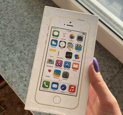 Коробка от iPhone 5s gold 16 GB