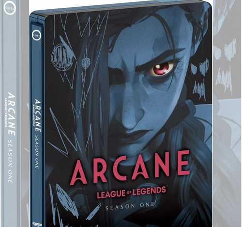 Arcane: Season 1 4k uhd blu-ray limited (Jinx)