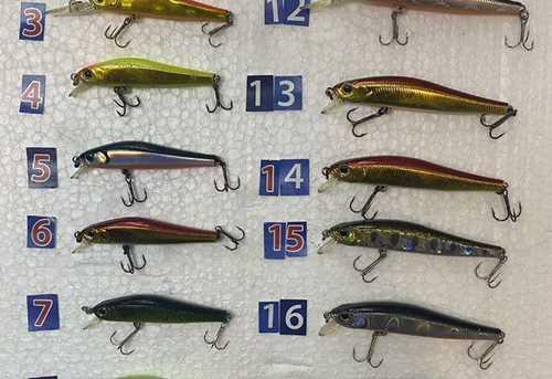 Воблеры zipbaits, megabass, pontoon 21