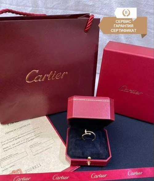 Кольцо гвоздь Cartier Juste Un Clou 0.125ct