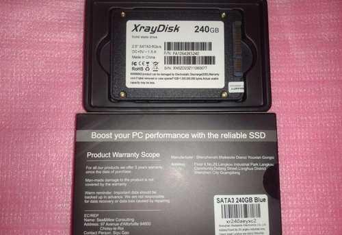 Ssd диск 2.5" 240Гб XrayDisk