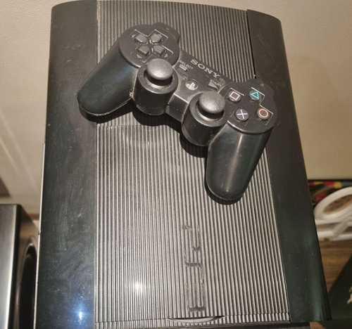 Sony playstation 3 super slim 500gb прошитая бронь