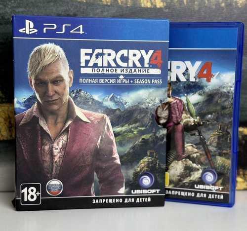 Диск PS4 Far Cry 4