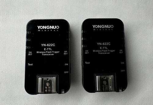 Радиосинхронизатор yongnuo yn-622c для canon