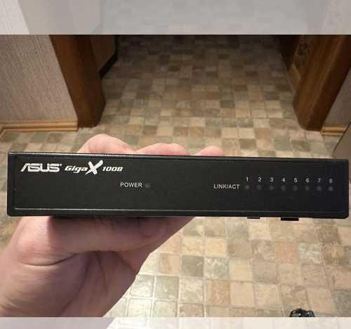 Коммутатор asus giga x 1008