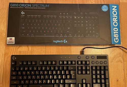 Клавиатура Logitech G810 Orion Spectrum