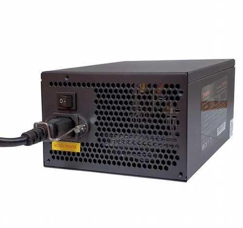 Exegate EX260641RUS-S Блок питания 500PPE, ATX, SC, black, apfc, 12cm, 24p (4 4)p PCI-E, 3*IDE, 5*SA