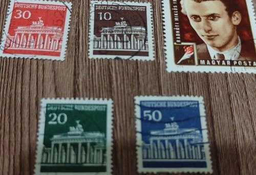 Почтовые марки (иностранные) старые