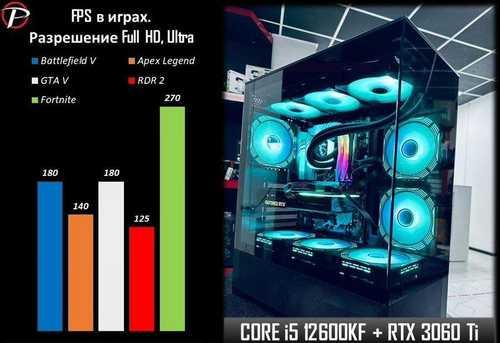 Игровой пк i5 12600K / RTX 3060 Ti / 32Gb / SSD