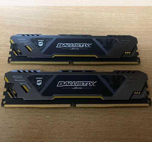 Оперативная память ddr4 16gb crucial ballistix