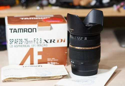 Tamron SP AF 28-75mm 2.8 XR Di Macro Sony/Minolta
