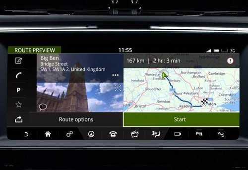 Монитор Jaguar XE 2015-2019 на Android