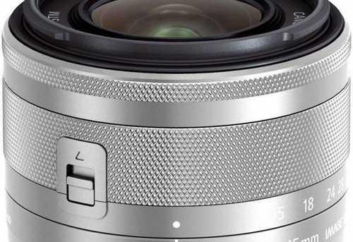Объектив Canon EF-M 15-45mm f/3.5-6.3 IS STM Silve