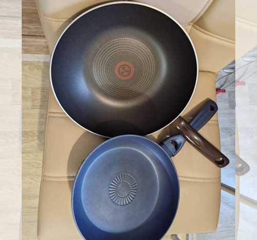 Сковородки Tefal и Fissman