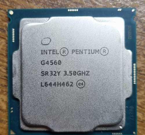 Процессор intel pentium g4560