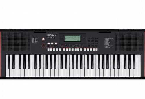 Roland E-X10 синтезатор. Аранжировочная станция на