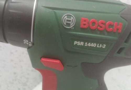 Дрель-шуруповерт Bosch PSR 1440 LI-2