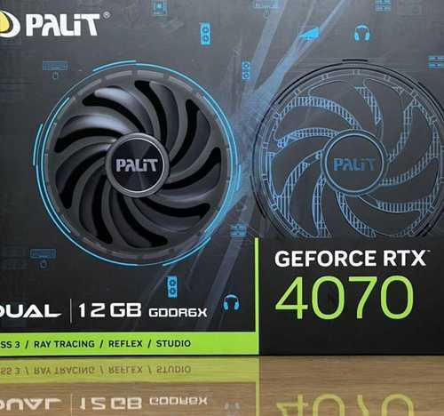 Rtx 4070 Palit Dual Gddr6x (Ситилинк, Новая)