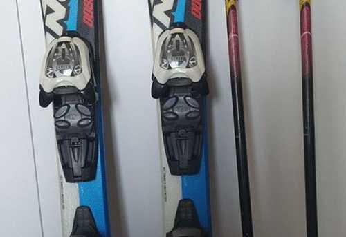 Горные лыжи детские 90 комплект