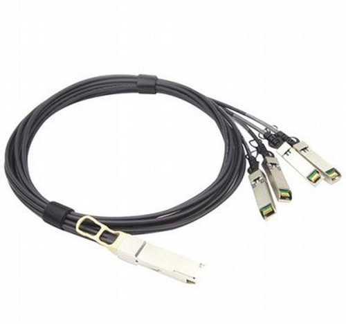 Модуль qsfp+ 40G Breakout DAC 4xSFP+ 3м