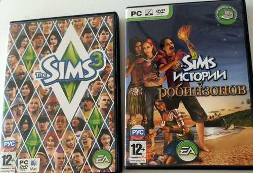 Игры на пк диски Sims Лицензия