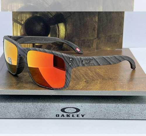 Очки Oakley Holbrook Woodgrain Prizm Ruby