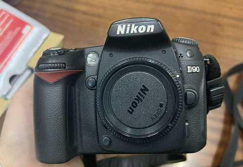 Фотоаппарат nikon d90 объектив