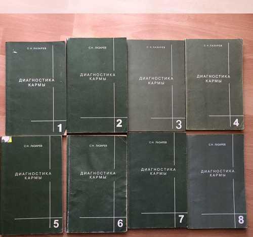 Серия книг Диагностика кармы (1-8)