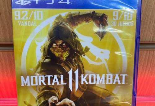 Игра диск Sony PS4 mortal combat 11