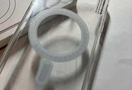 Прозрачный чехол для iPhone 11 с магнитом