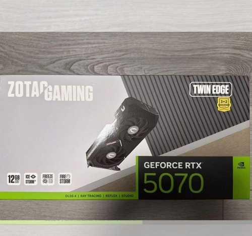 Видеокарта Nvidia RTX 5070 новая, гарантия 3 года