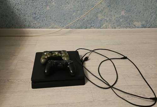 Sony PS4 slim 2 геймпада