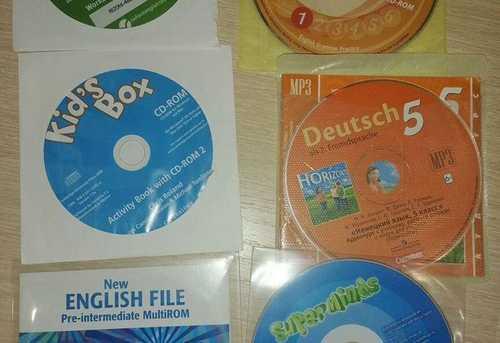 CD диски английский и немецкий