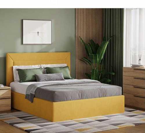 Кровать Виллем-Floor 180 Barhat Gold