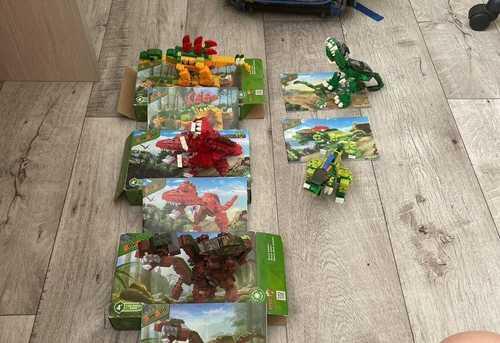 Копия lego конструктор динозавры