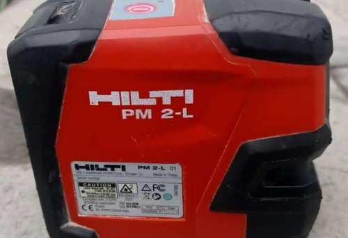 Лазерный нивелир hilti