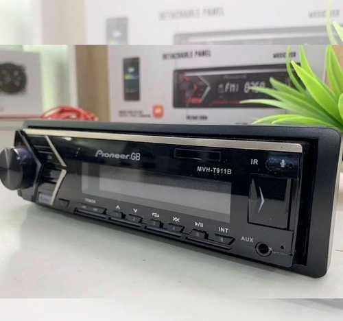 Магнитола Pioneer с Bluetooth Мощная 60w*4 (Новая)