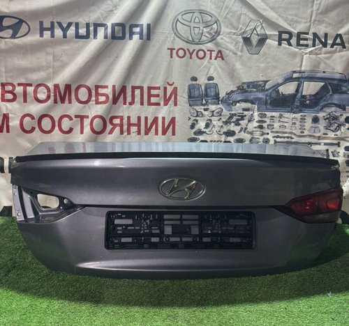 Крышка багажника Hyundai Solaris 2