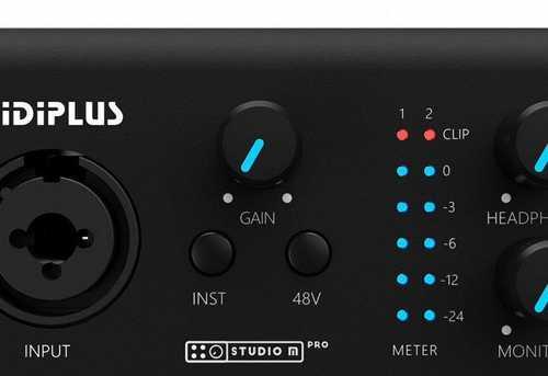 Аудиоинтерфейс Midiplus Studio M pro OTG