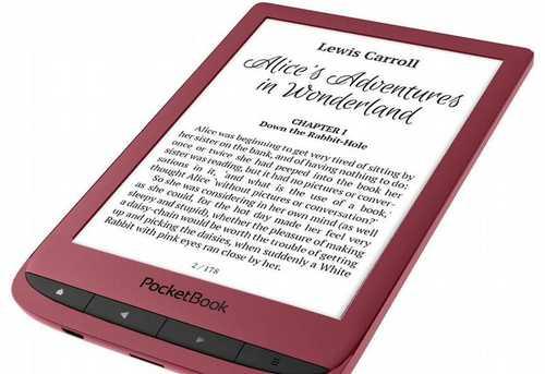 PocketBook 628 красный цвет Электронная книга