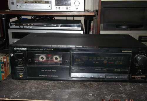 Кассетная дека pioneer ct s 210